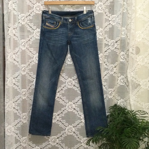 Diesel | Jeans | Diesel Lowky Blue Denim Jeans Size 2634265 Actual ...